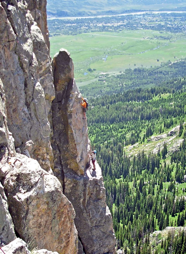The history of Exum Arête, Rock Springs Buttress' classic climb