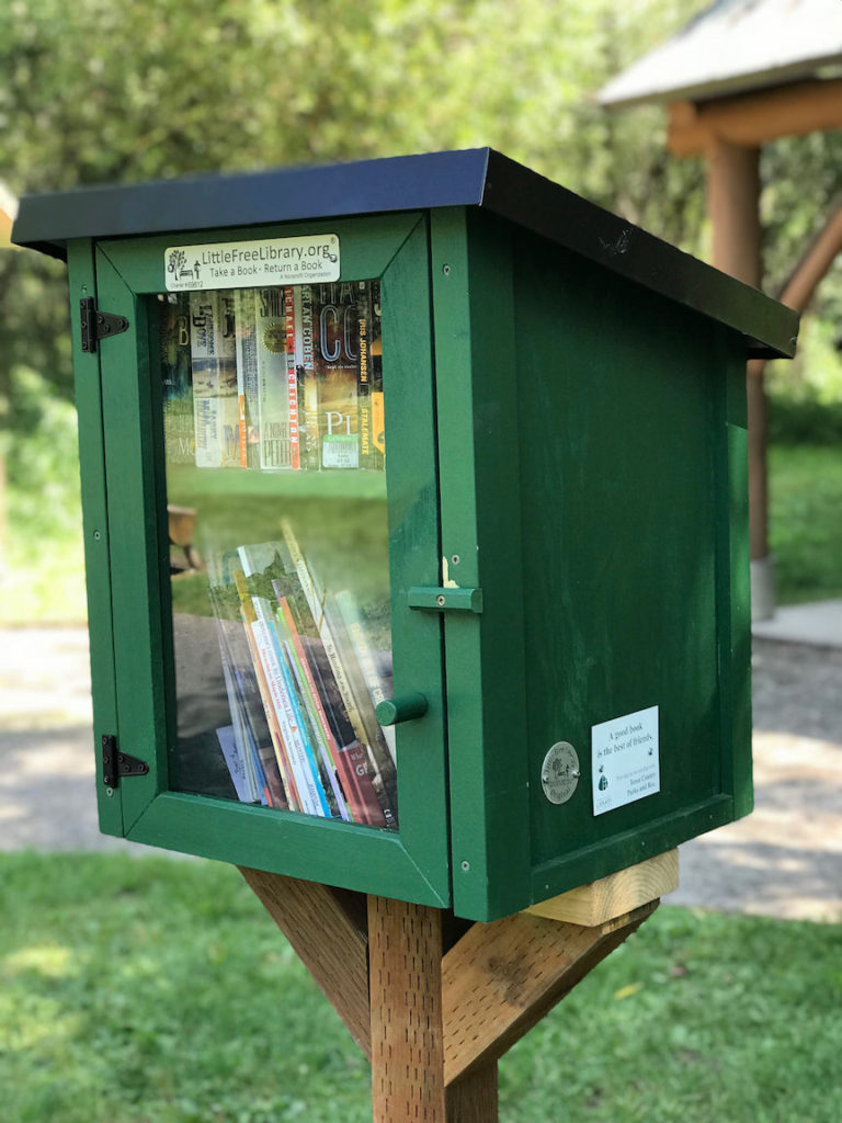 Library Friends help install 4 book exchange outposts around town ...