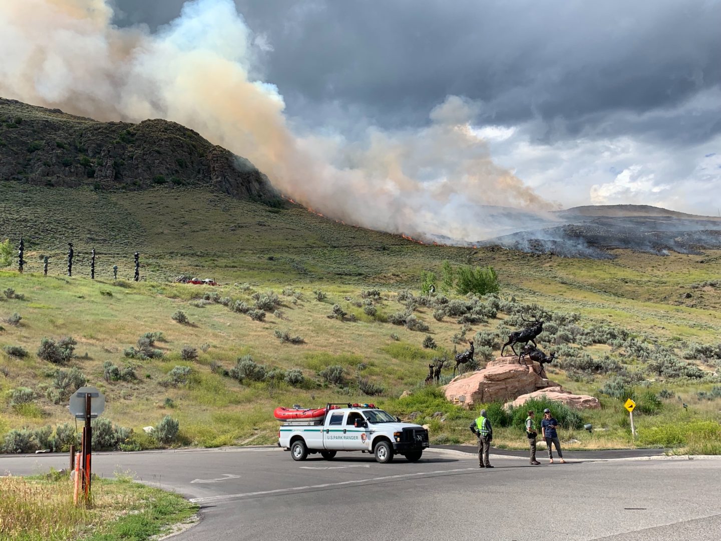 BREAKING: Wildlife Museum wildland fire, Evacuations underway