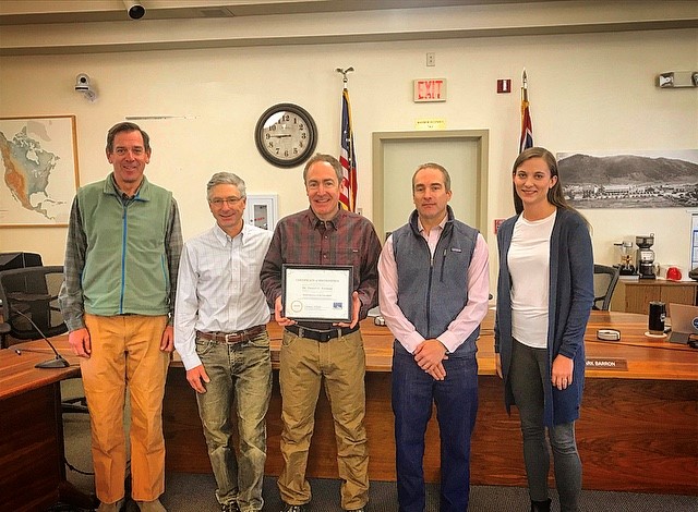 Volunteer board members recognized for their hard work