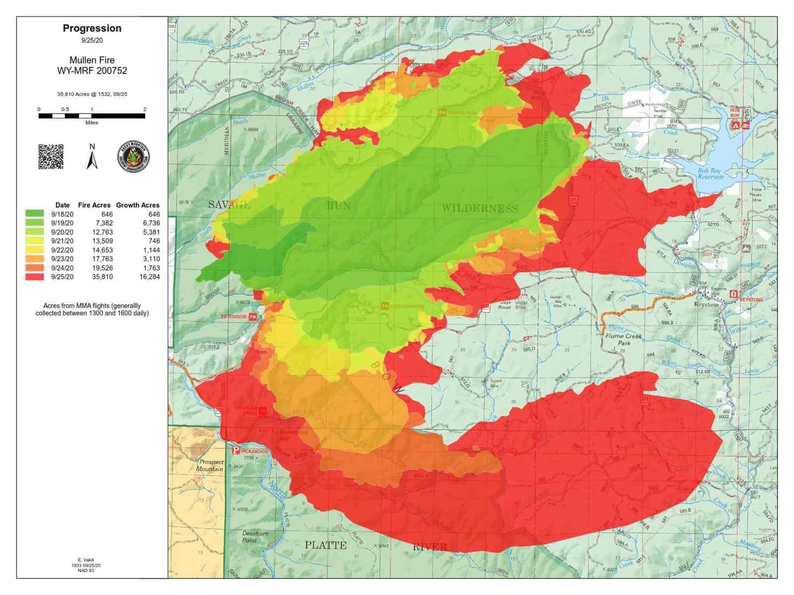 Mullen now a monster as winds push wildfire toward Laramie - Buckrail ...