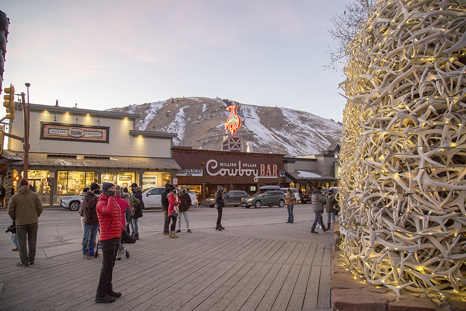 SNAPPED: Santa rides through Jackson after Town Square Lighting