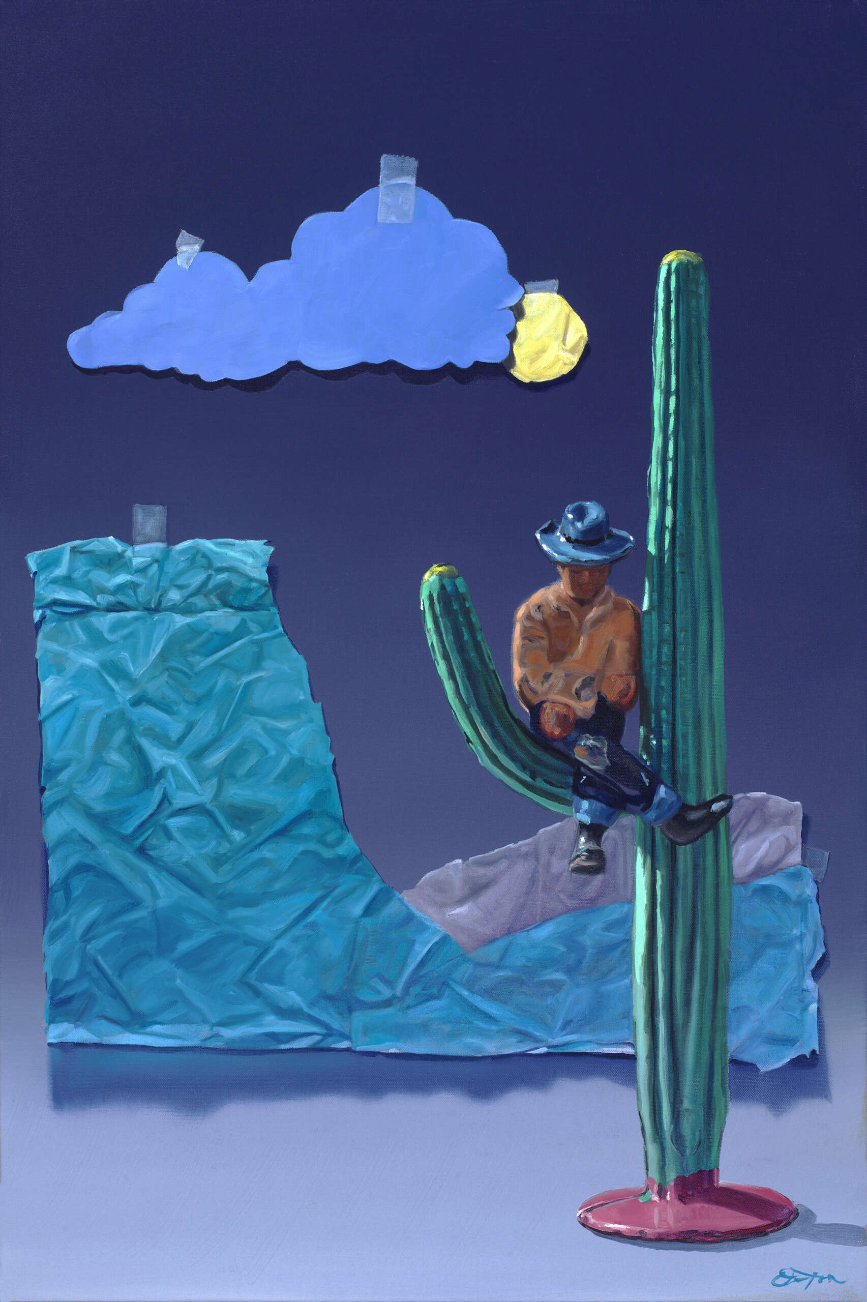 A trickster in art and life