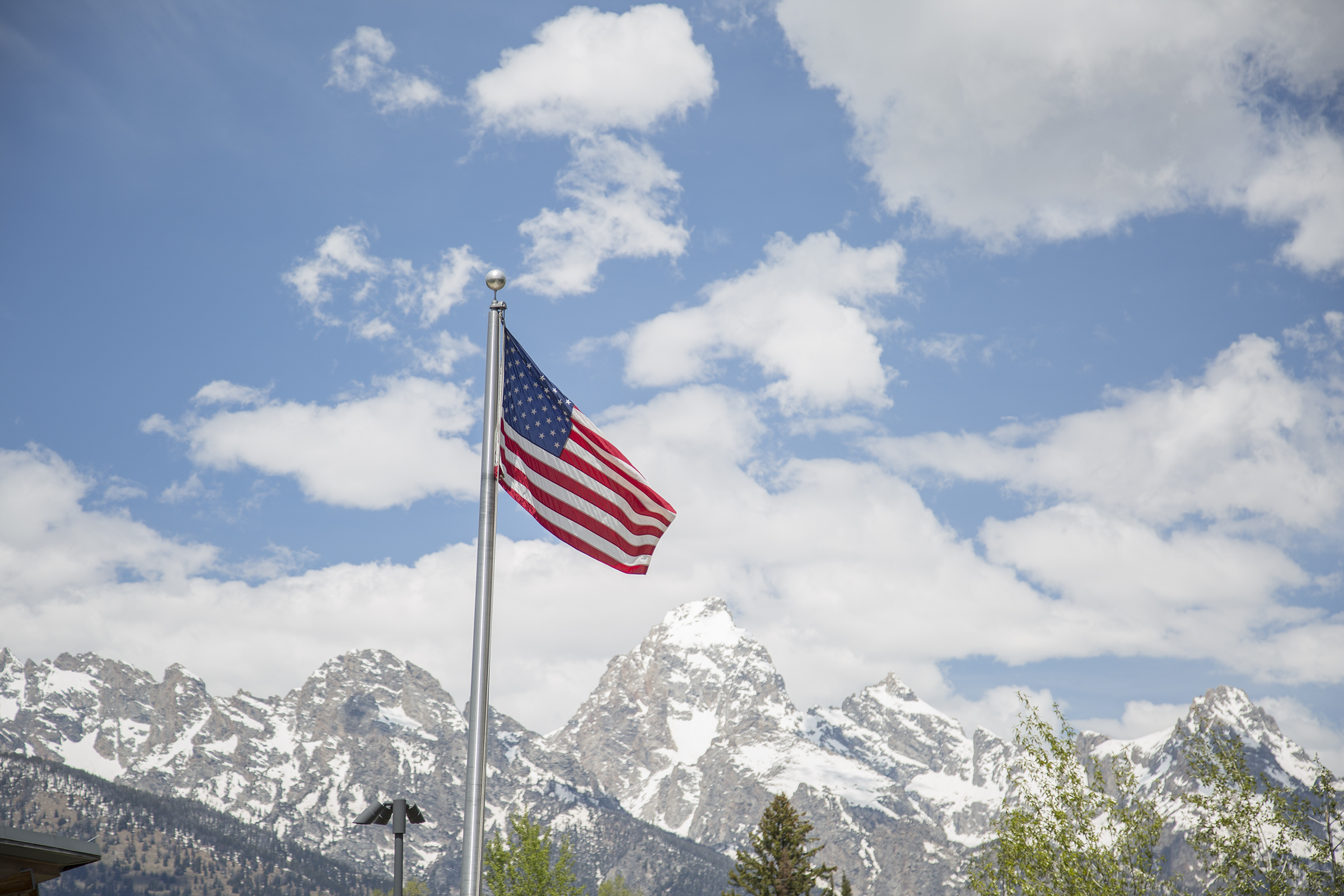 American flag retirement box installed in town