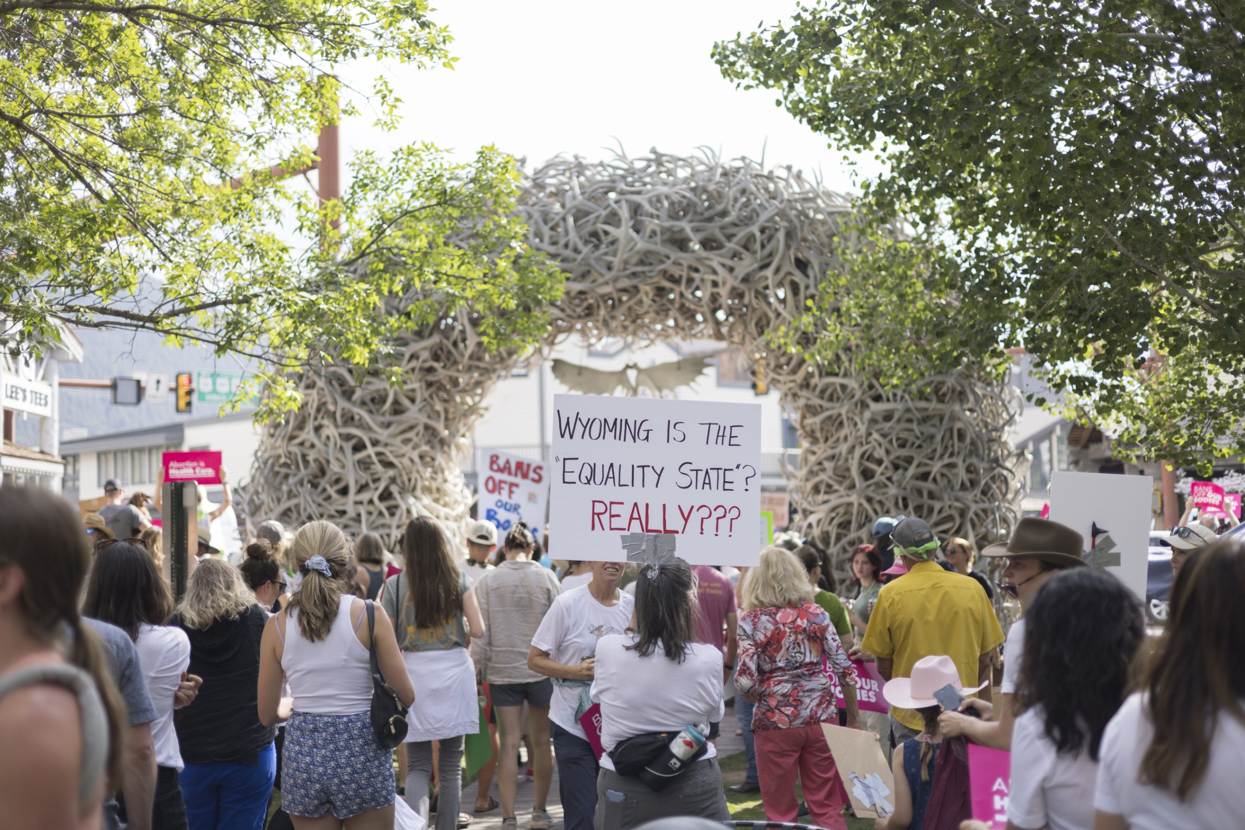 In the Equality State, women fight for the right to choose