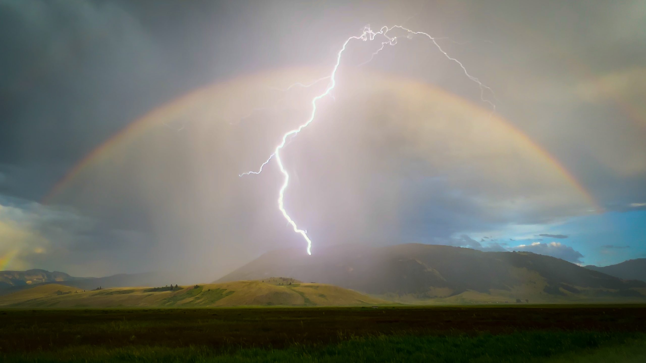 SNAPPED: Summer storm makes for wild sky