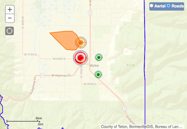 UPDATE: Power restored to 549 households in Victor
