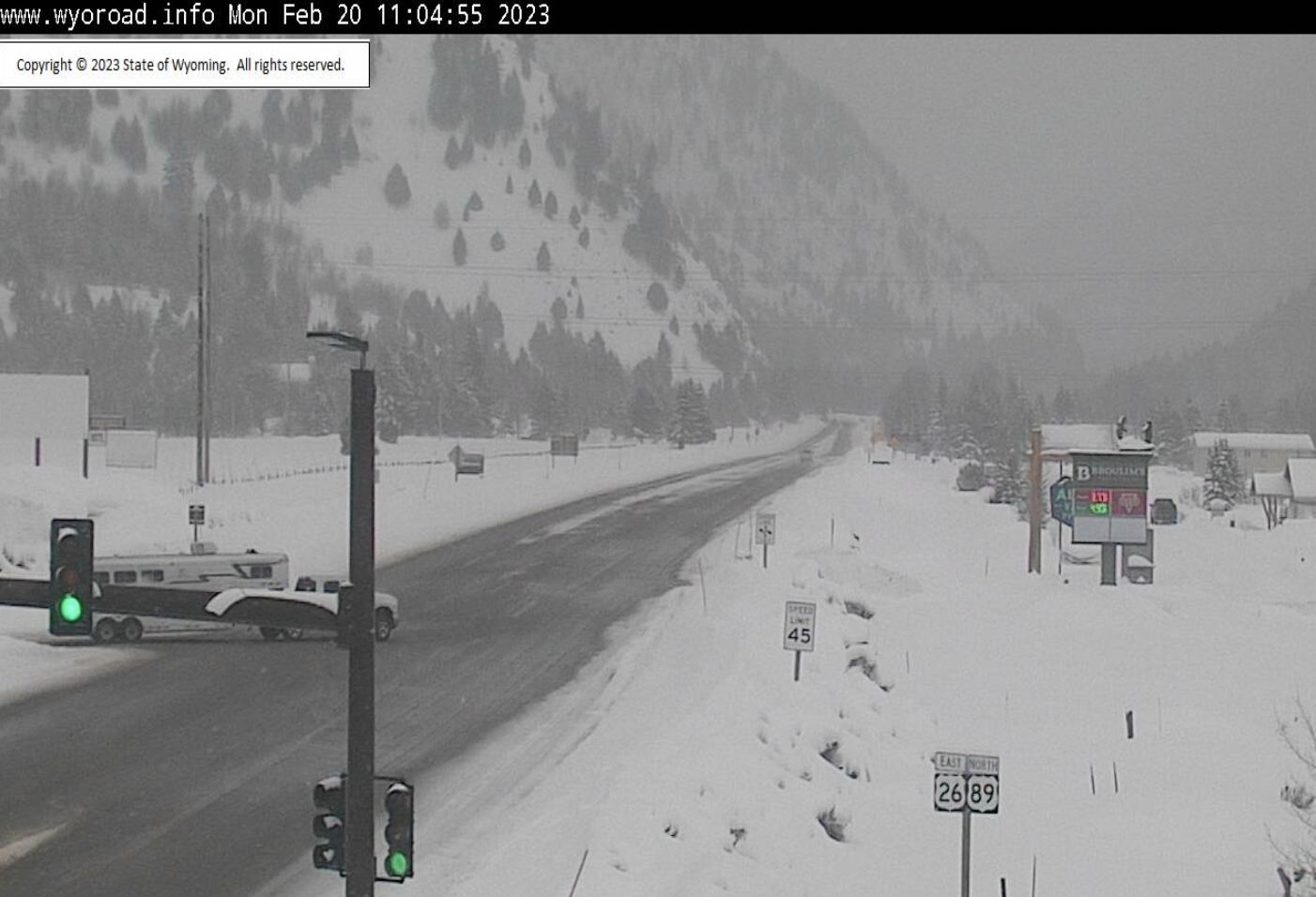 Avalanche near Alpine Junction