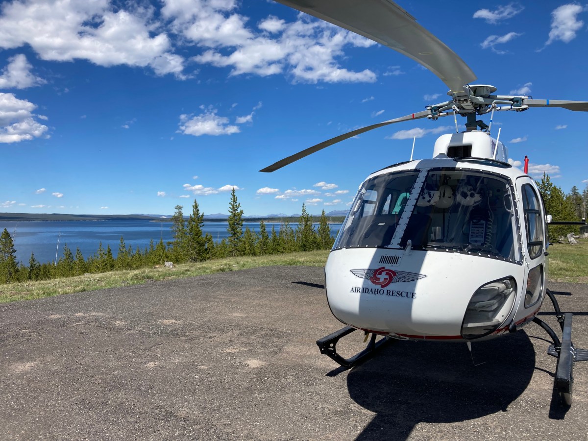 Yellowstone's air rescue base opens for summer season