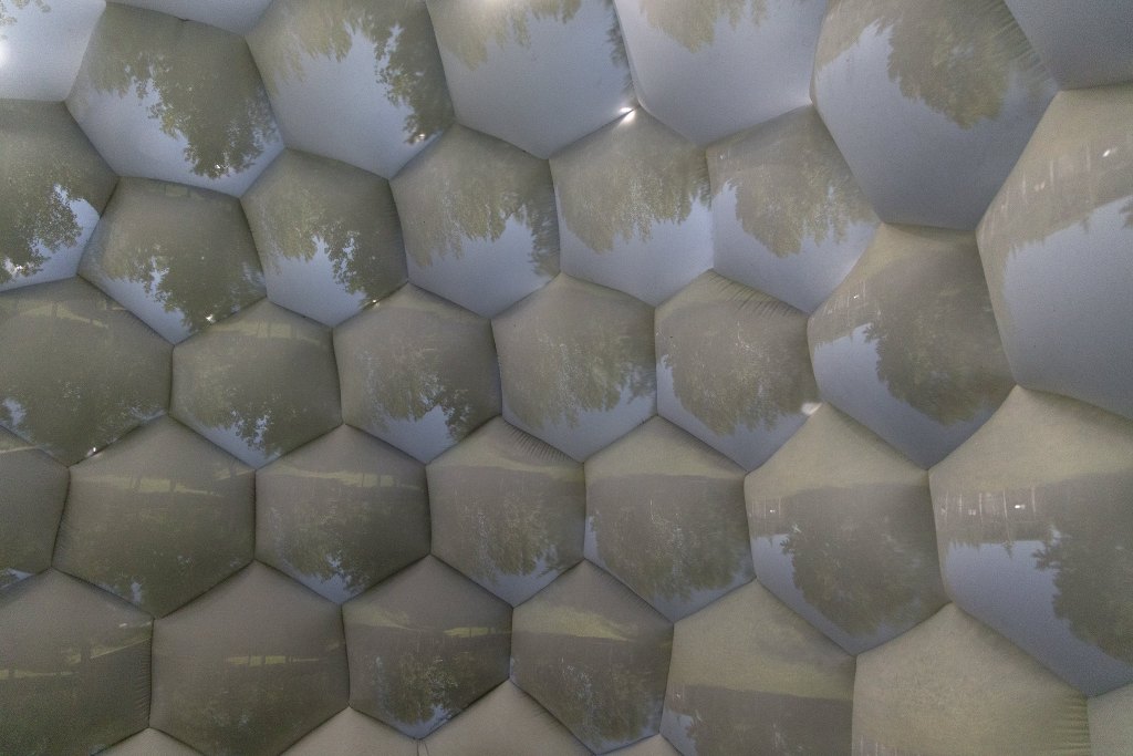 SNAPPED: Public art installation mimics insect vision