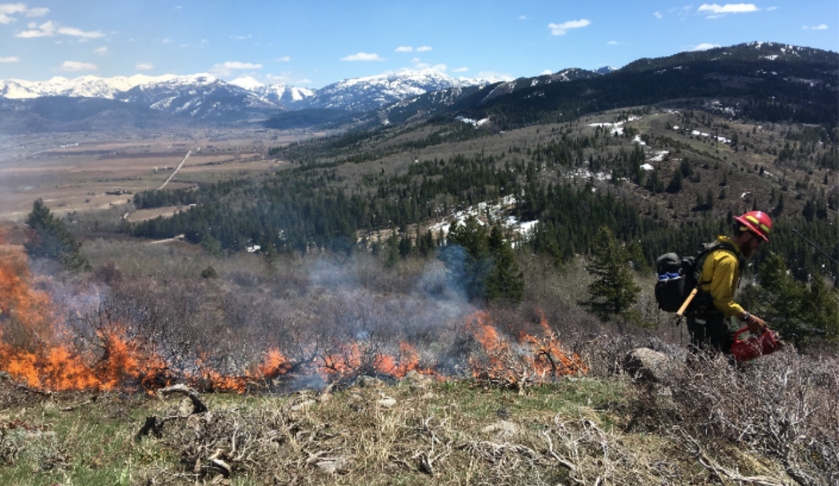 Update: Prescribed fire operations start near Pine Creek Pass, road ...