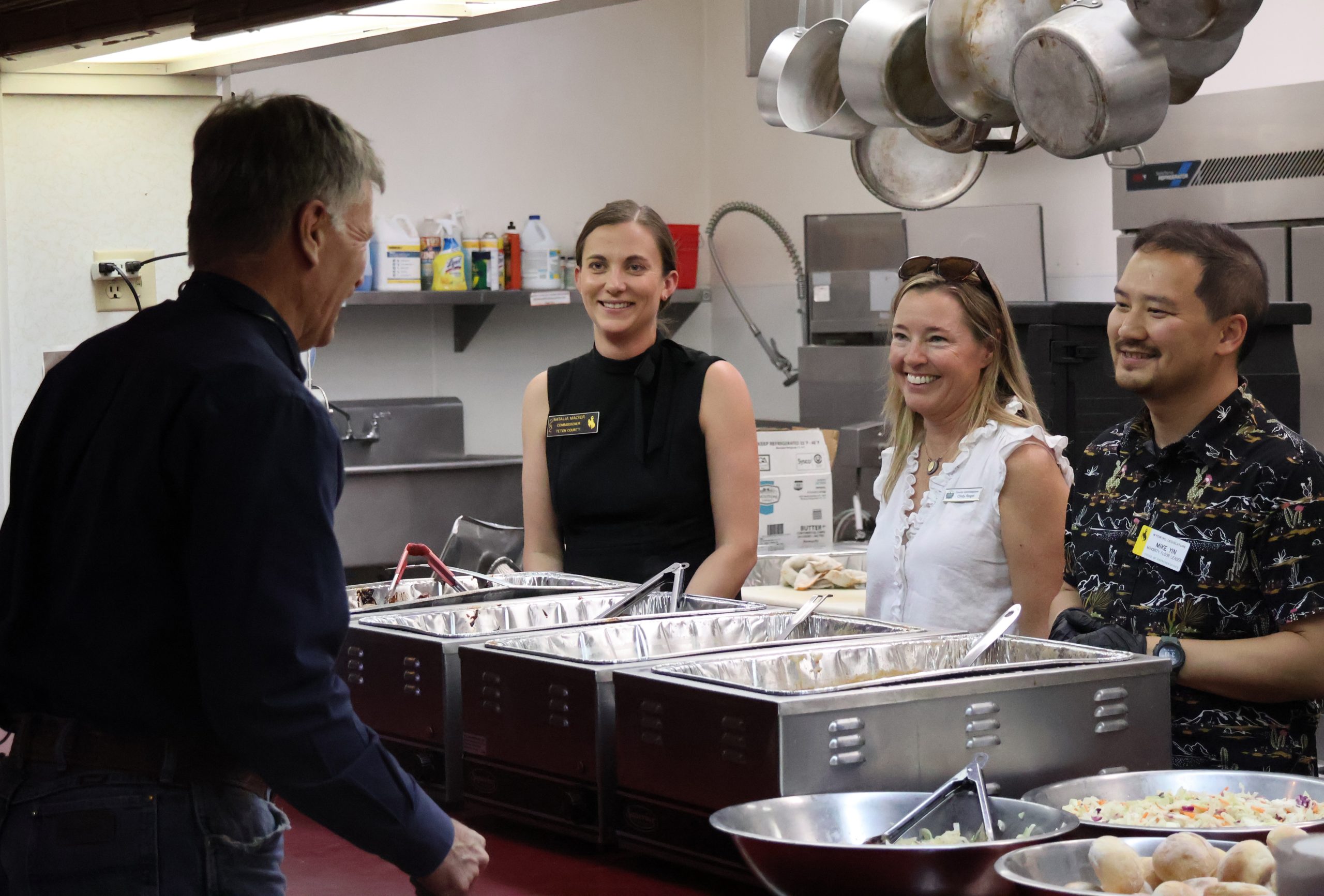 Gov Gordon, elected officials celebrate Teton Pass opening at Elks Lodge