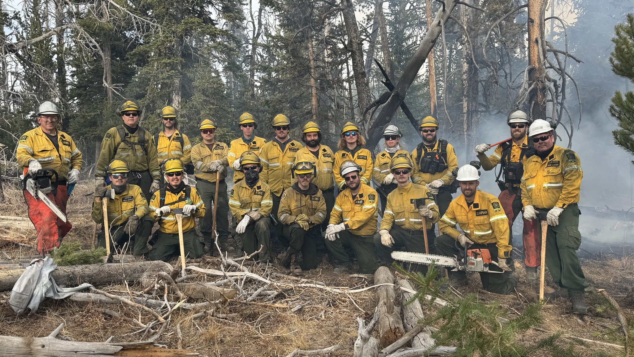 Cold weather ending fire conditions, Pack Trail Fire 84% contained