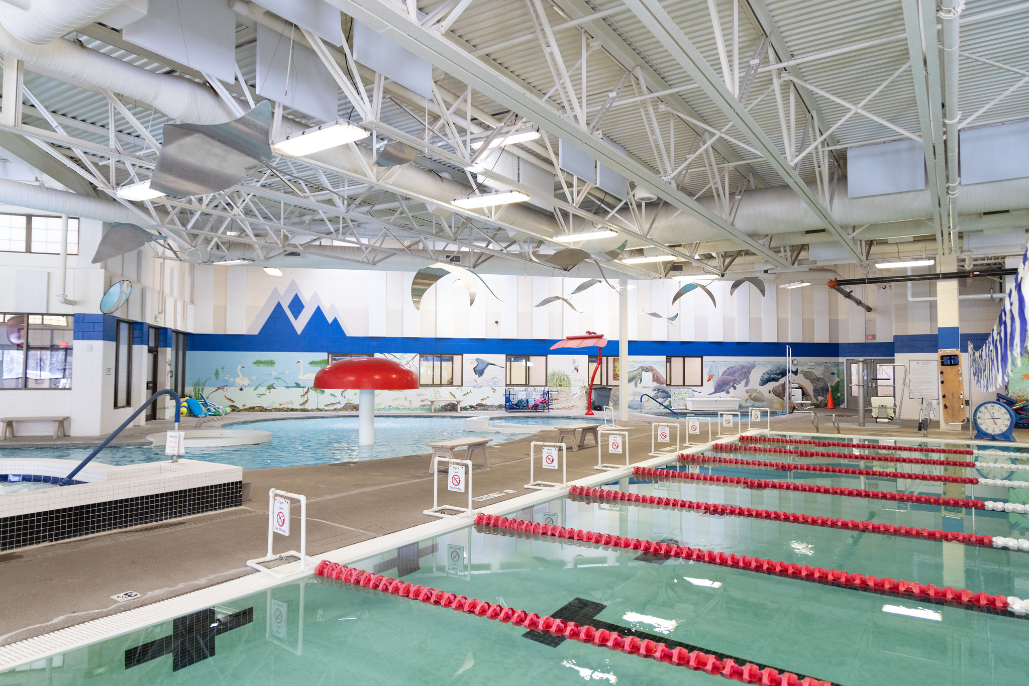 Recreation Center lap pool remains closed until further notice